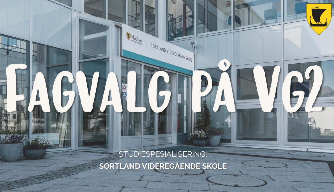 Programfag du kan velge på studiespesialisering - Sortland vgs